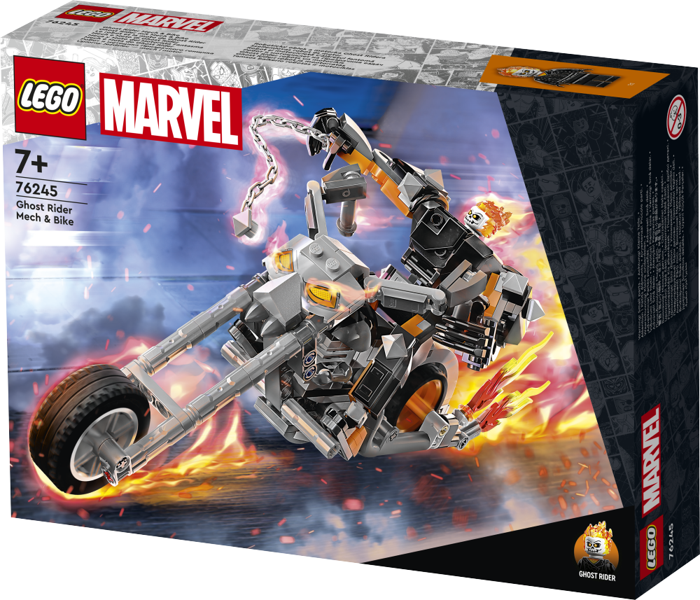 Lego 76245 Marvel Upiorny Jeździec-mech i motor | ZABAWKI \ Figurki ...