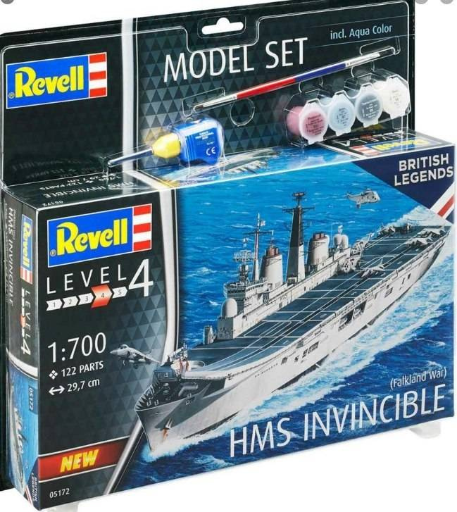 Revell 65172 HMS Invincible Falkland War | PRODUCENCI \ Revell ZABAWKI ...