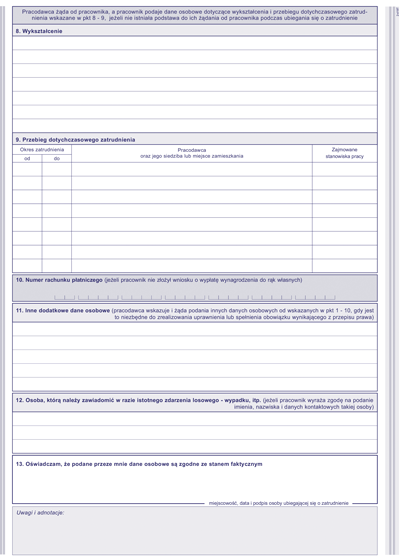 Druk kwestionariusz osob dla pracownika 504-b1 | ART. SZKOLNE I BIUROWE ...