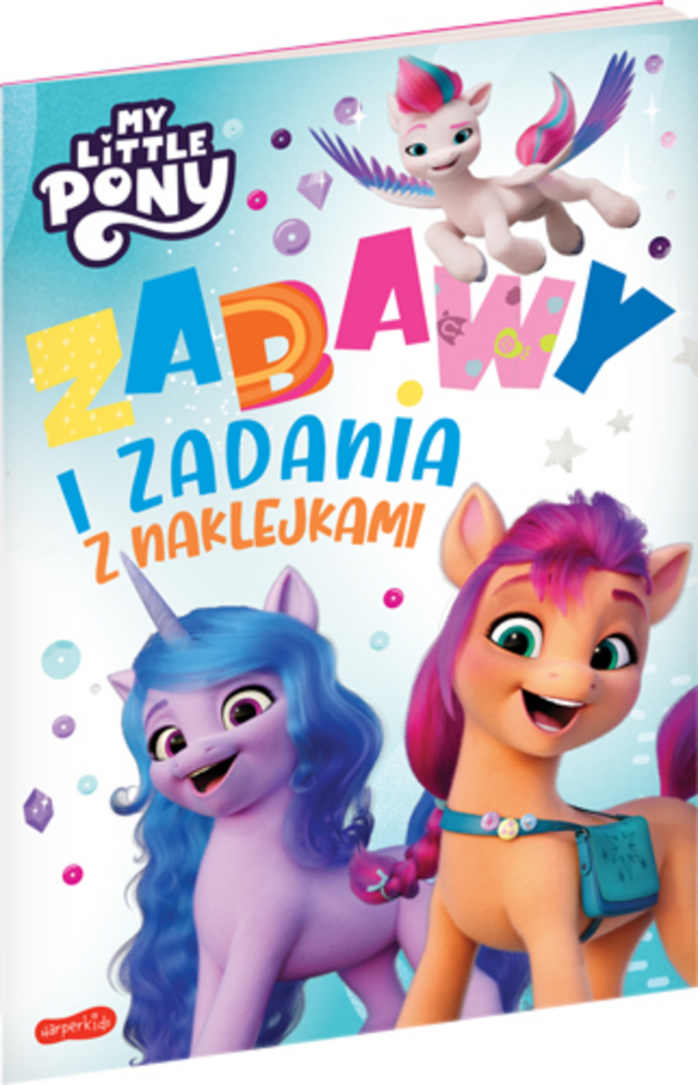 HarperKids książeczka MLP Zabawy i zadania z naklejkami 670014 ...