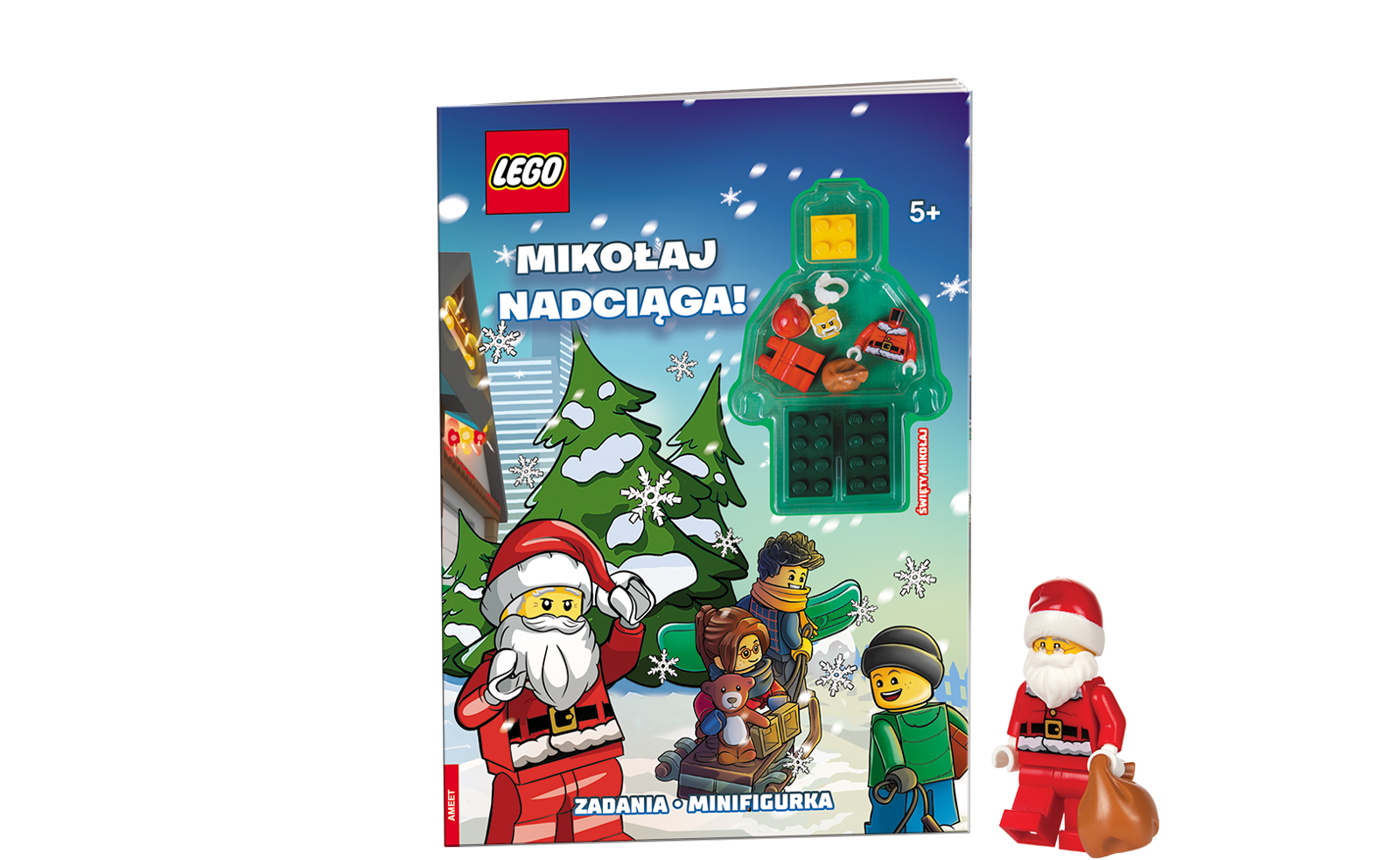 Książeczka LEGO Mikołaj nadciąga! 340070 | ZABAWKI \ Książeczki i ...