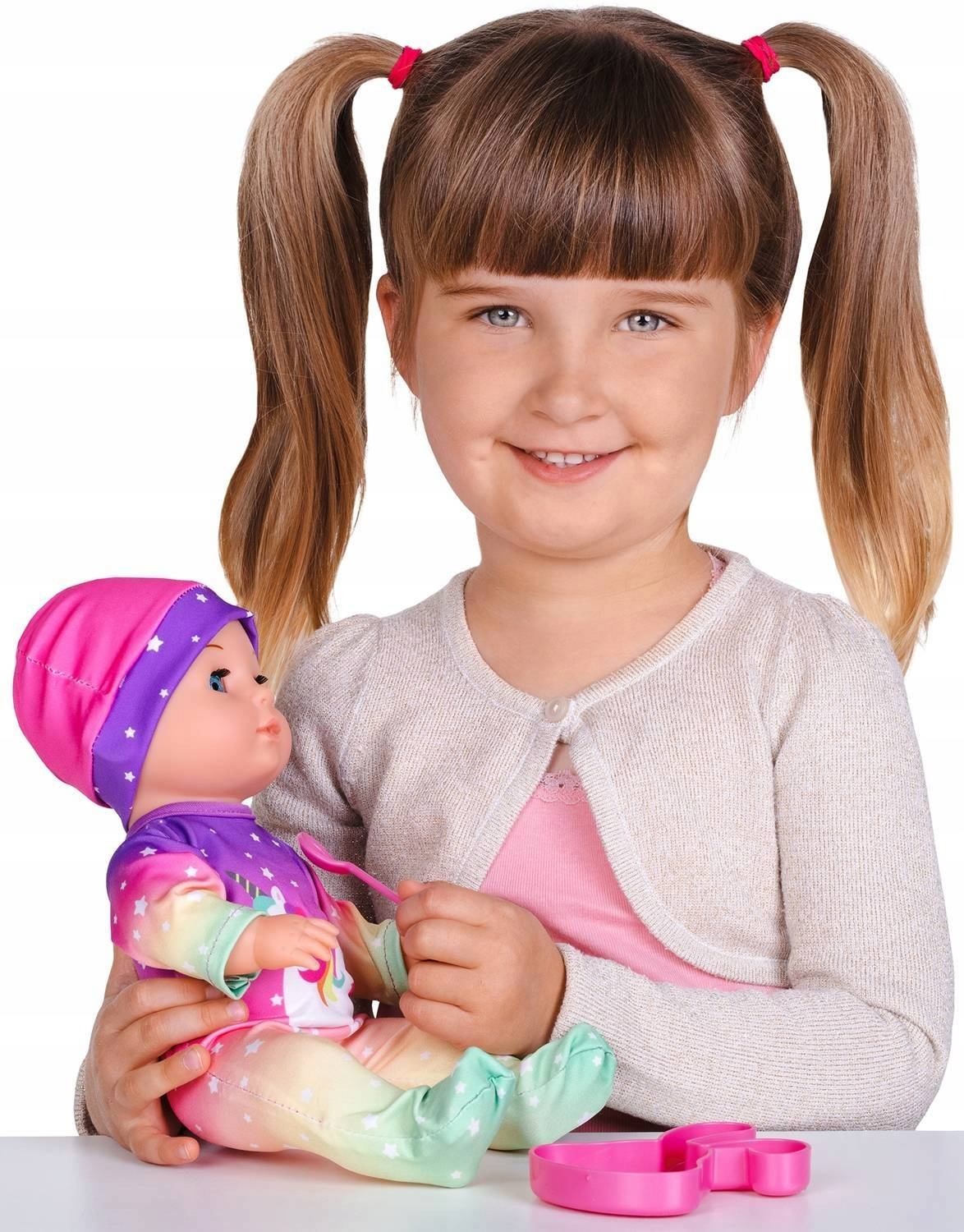 Lalka Natalia siusiający bobas z akcesoriami 30cm 121876 | ZABAWKI ...