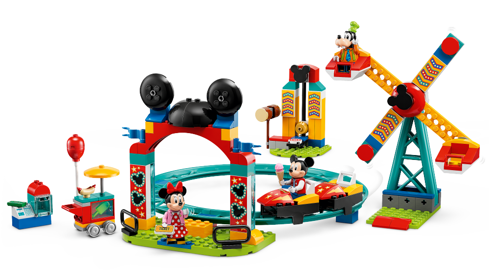 Lego 10778 Disney Miki, Minnie i Goofy w wesołym miasteczku | ZABAWKI ...