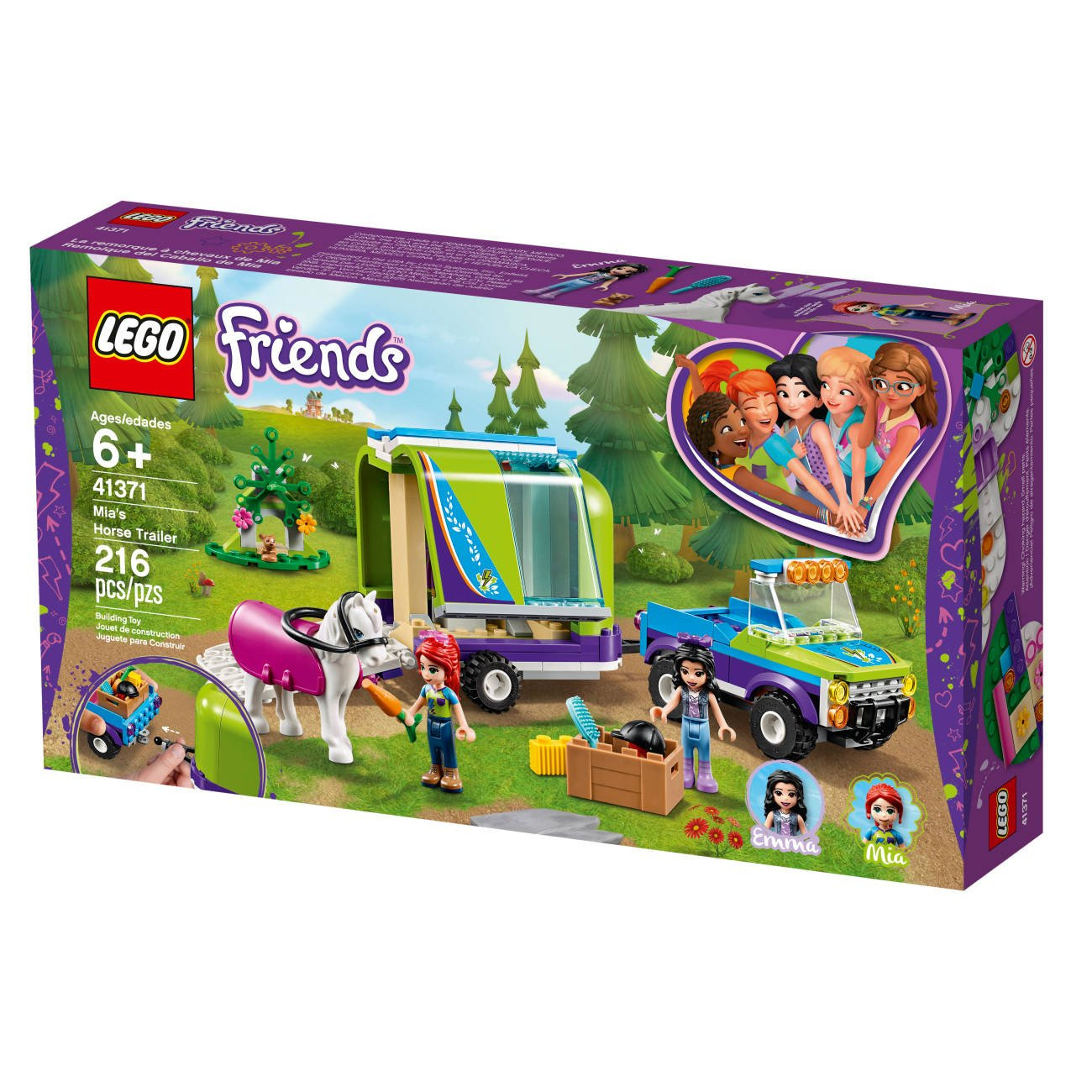 Lego 41371 przyczepa dla konia mii | ZABAWKI \ Klocki \ Lego \ Friends ...