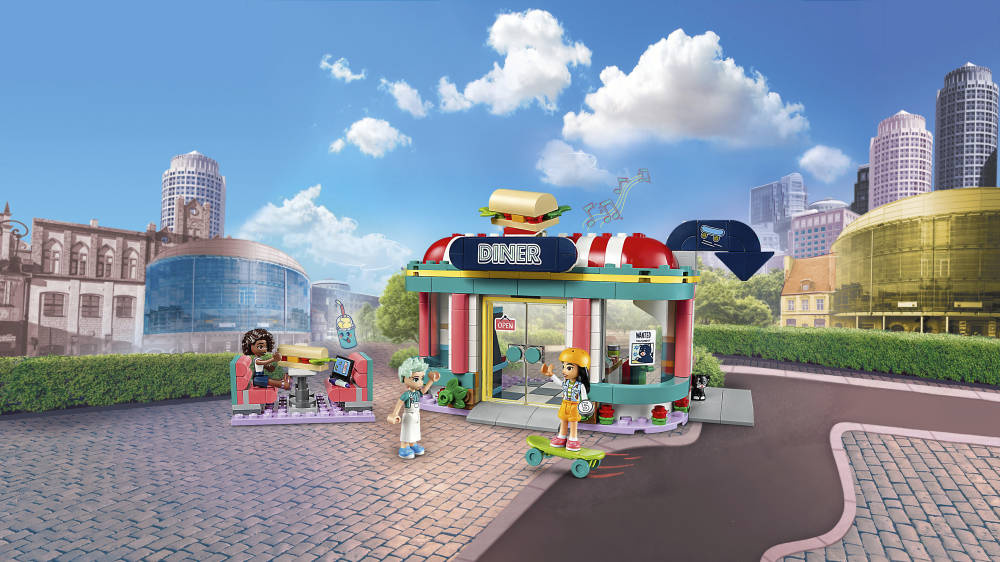 Lego 41728 Friends Centrum Bar w śródmieściu Heartlake | ZABAWKI ...