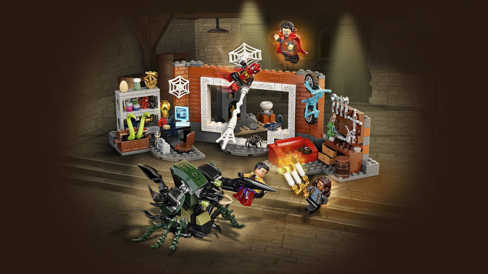 Lego 76185 Spider-Man w warsztacie w Sanctum | ZABAWKI \ Klocki \ Lego ...