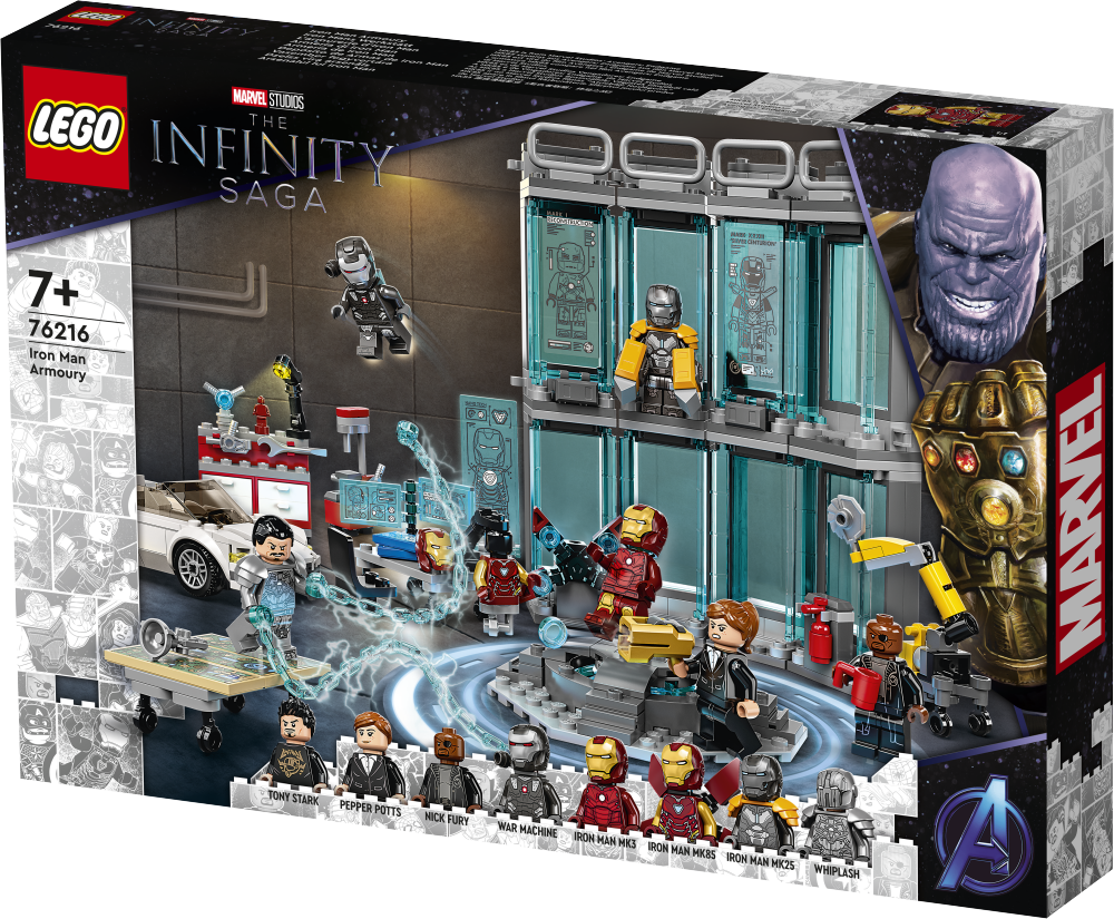 Lego 76216 Marvel Zbrojownia Iron Mana | ZABAWKI \ Klocki \ Lego \ LEGO ...