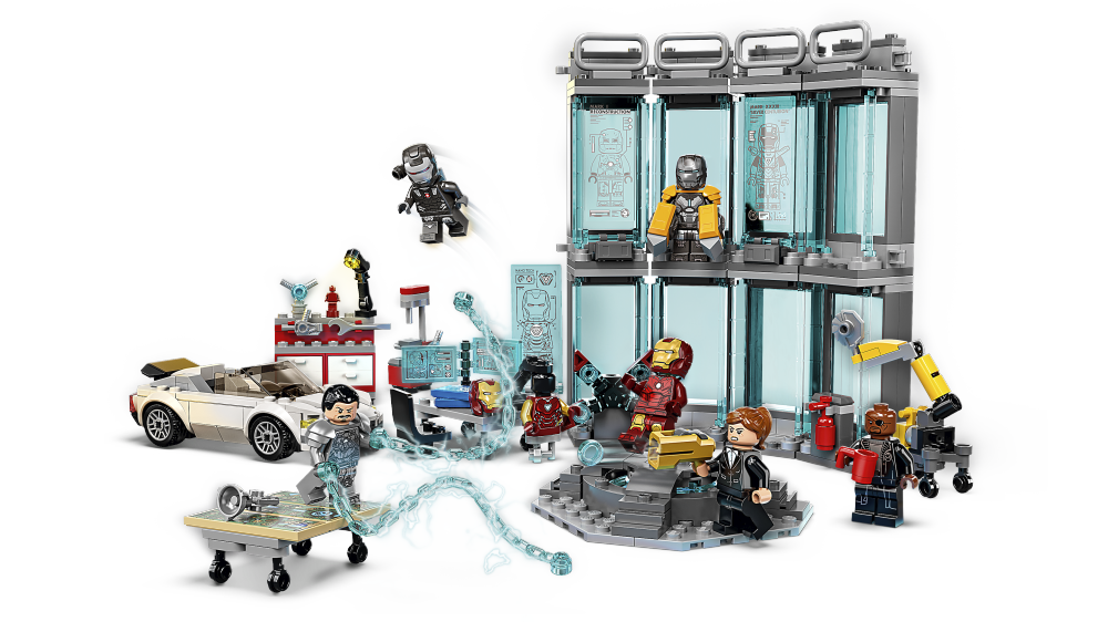 Lego 76216 Marvel Zbrojownia Iron Mana | ZABAWKI \ Klocki \ Lego \ LEGO ...