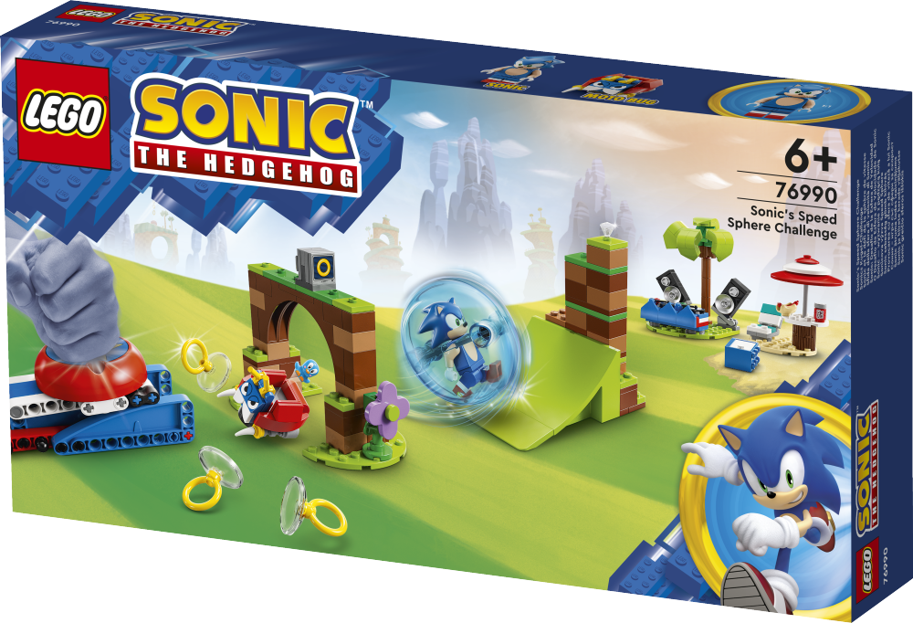 Lego 76990 Sonic Sonic wyzwanie z pędzącą kulą | ZABAWKI \ Klocki ...