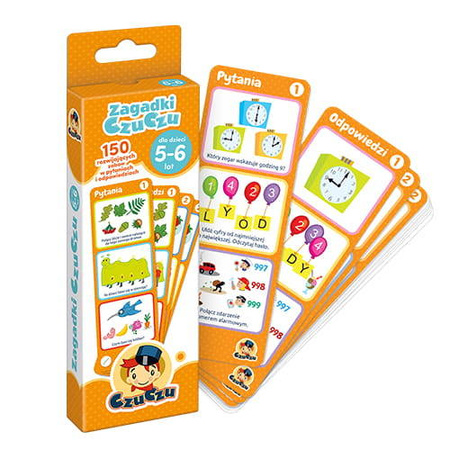 Czuczu: zagadki czuczu-dla dzieci 5-6 lat 039140 | ZABAWKI \ Gry PRODUCENCI \ CZUCZU