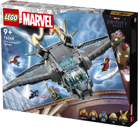 Lego 76248 Marvel Quinjet Avengersów 75347 Star Wars Bombowiec TIE ...